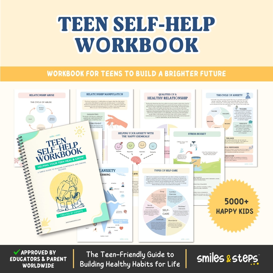 Teen Self-Help Workbook – Build Confidence & Mental Strength – Smiles ...
