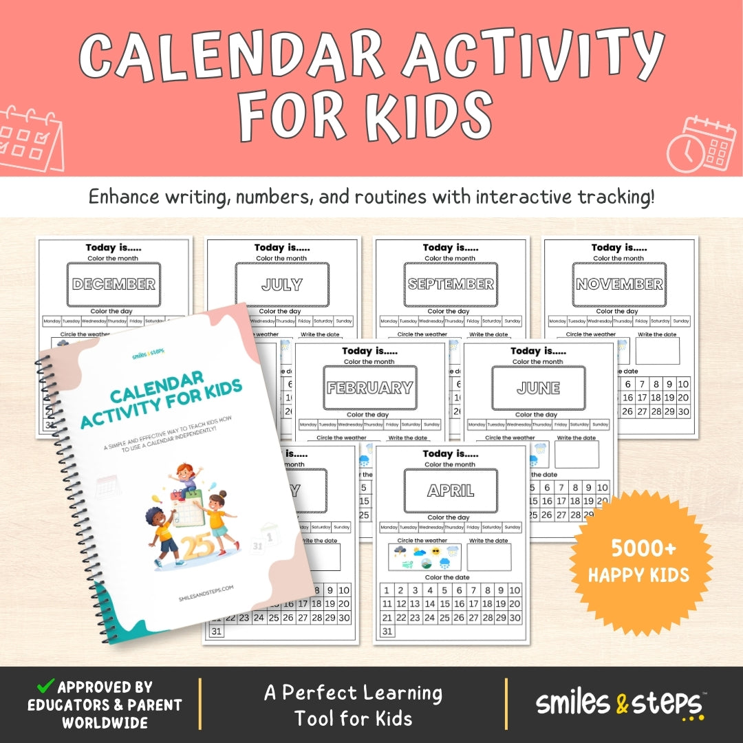 A Fun Calendar Activity for Kids | Learn the Days, Dates & Weather ...