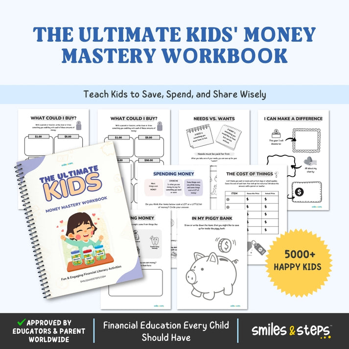 The Ultimate Kids Money Mastery Workbook | Financial Literacy for ...