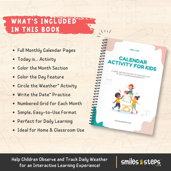 A Fun Calendar Activity for Kids | Learn the Days, Dates & Weather ...