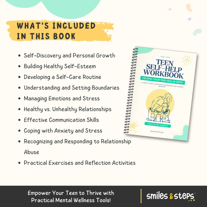 Teen Self-Help Workbook – Build Confidence & Mental Strength – Smiles ...