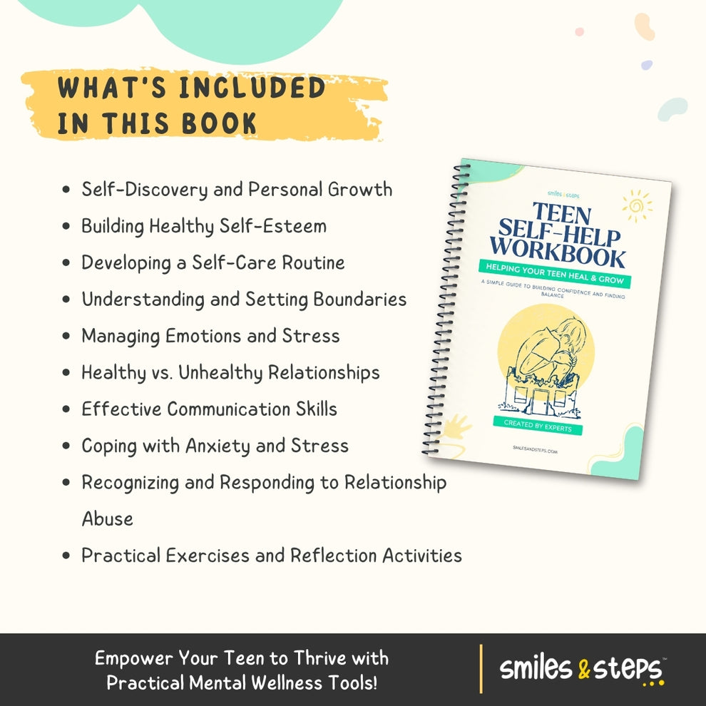 Teen Self-Help Workbook – Build Confidence & Mental Strength – Smiles ...