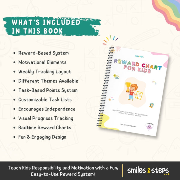 Best Reward Chart for Kids – Motivate Goals, Habits & Routines Fast ...