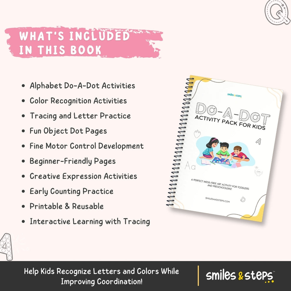 Do-A-Dot Alphabet Activity Pack for Kids | Preschool Letter Learning K ...