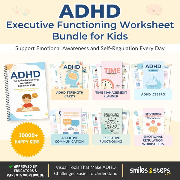 ADHD Executive Functioning Bundle – Strengthen Focus & Self-Regulation ...