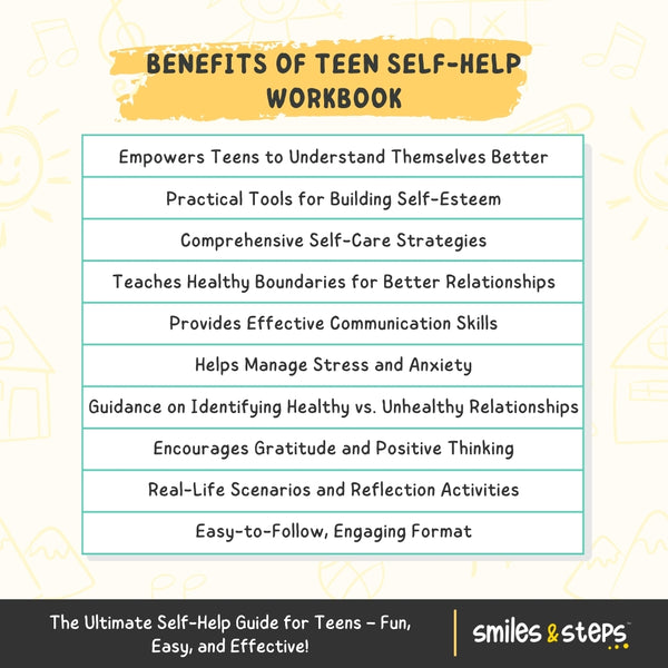 Teen Self-Help Workbook – Build Confidence & Mental Strength – Smiles ...