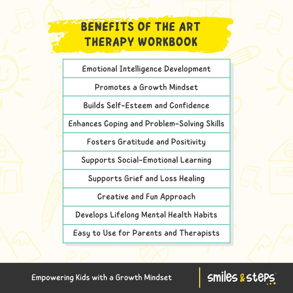 Art Therapy Workbook for Kids – Boost Creativity & Emotional Growth ...